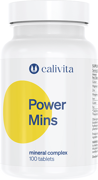 Power Mins CaliVita, tablete u mineralima za podizanje energije